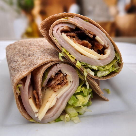 Turkey Bacon Swiss Wrap – Shop SC Real Foods